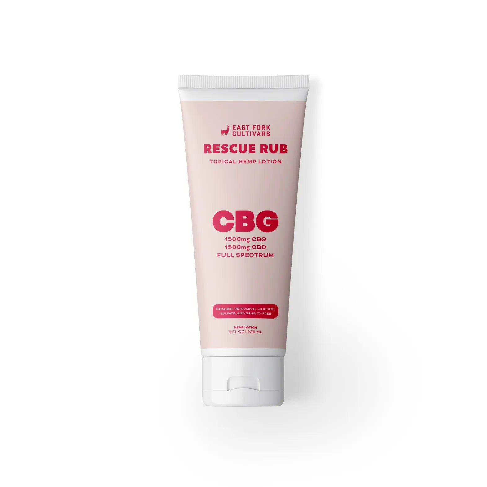 Rescue Rub Extra Strength Lotion • 1500mg CBG + 1500mg CBD • Full Spec